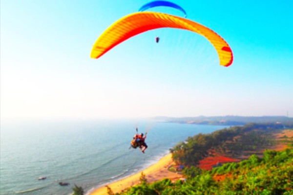 Top Paragliding In Goa - All About Goa